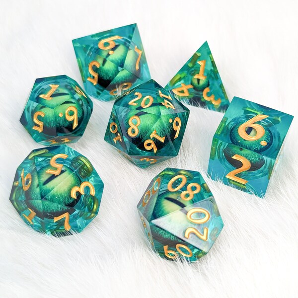 Dragon Eye Liquid Dice - Etsy