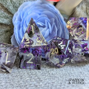 Gentle Repose Dnd 7pc Dice Set, Polyhedral D&D Dice, Dungeons and ...