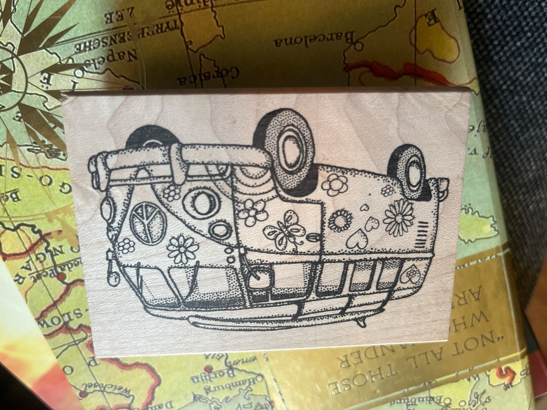 VW Bus Stamp - Etsy