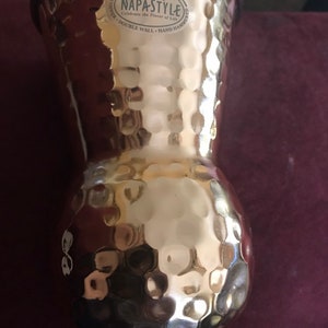 Double Wall Copper Cup Size 24 Oz 100mm Diameter X 155 Mmh - Etsy