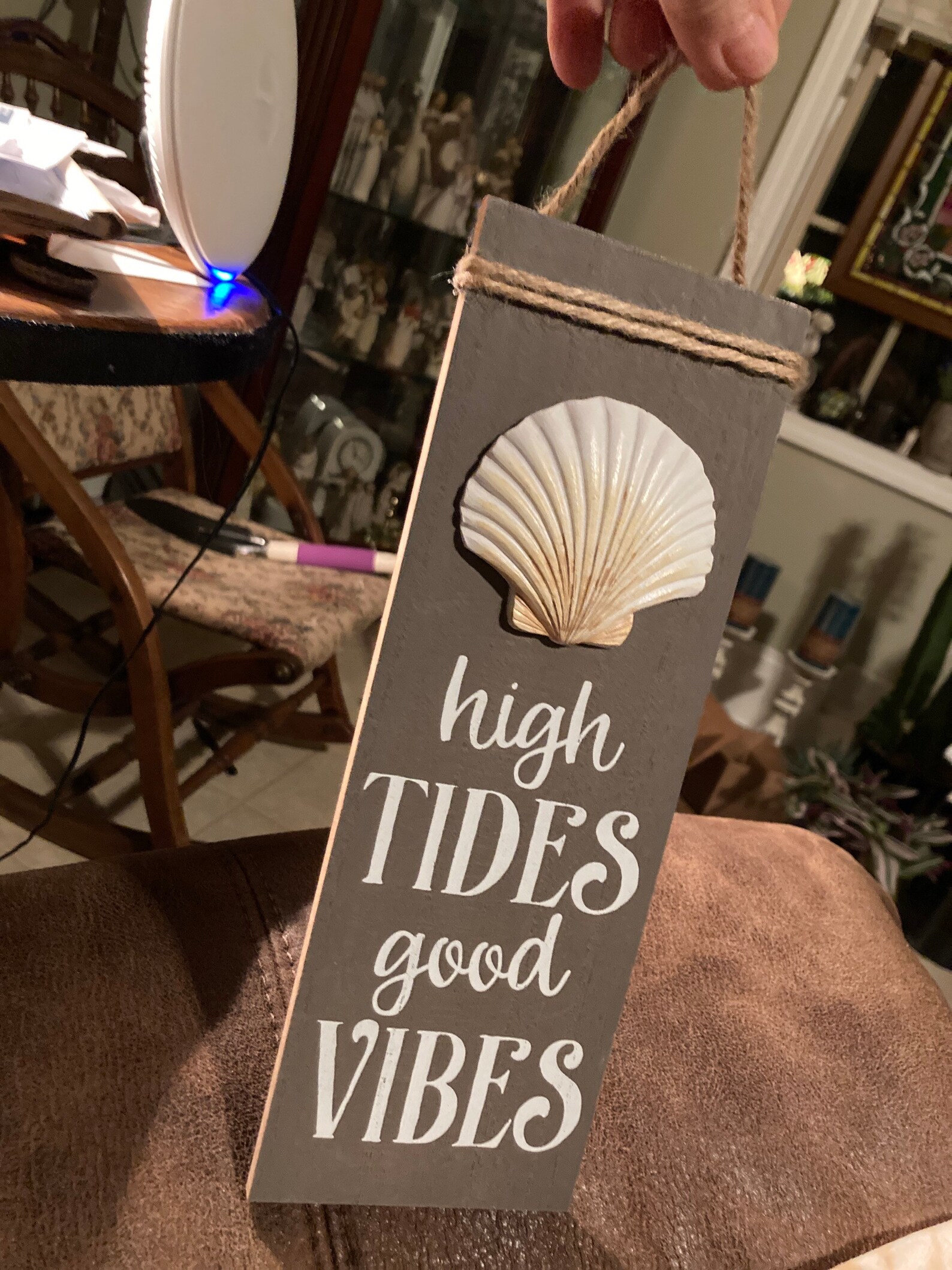 Sea Shell Door Hanger or Wall Decorexcellent - Etsy