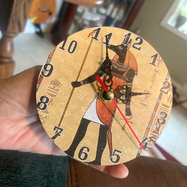Egyptian Clock Decor - Etsy