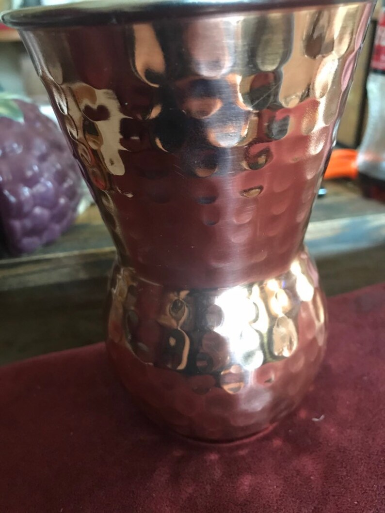 Double Wall Copper Cup Size 24 Oz 100mm Diameter X 155 Mmh - Etsy