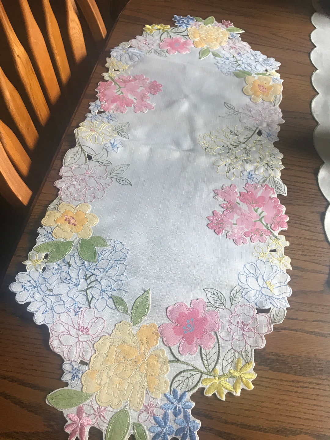 Table Runner,beautiful Colors,new,never Used,measures 36cm X96cm - Etsy