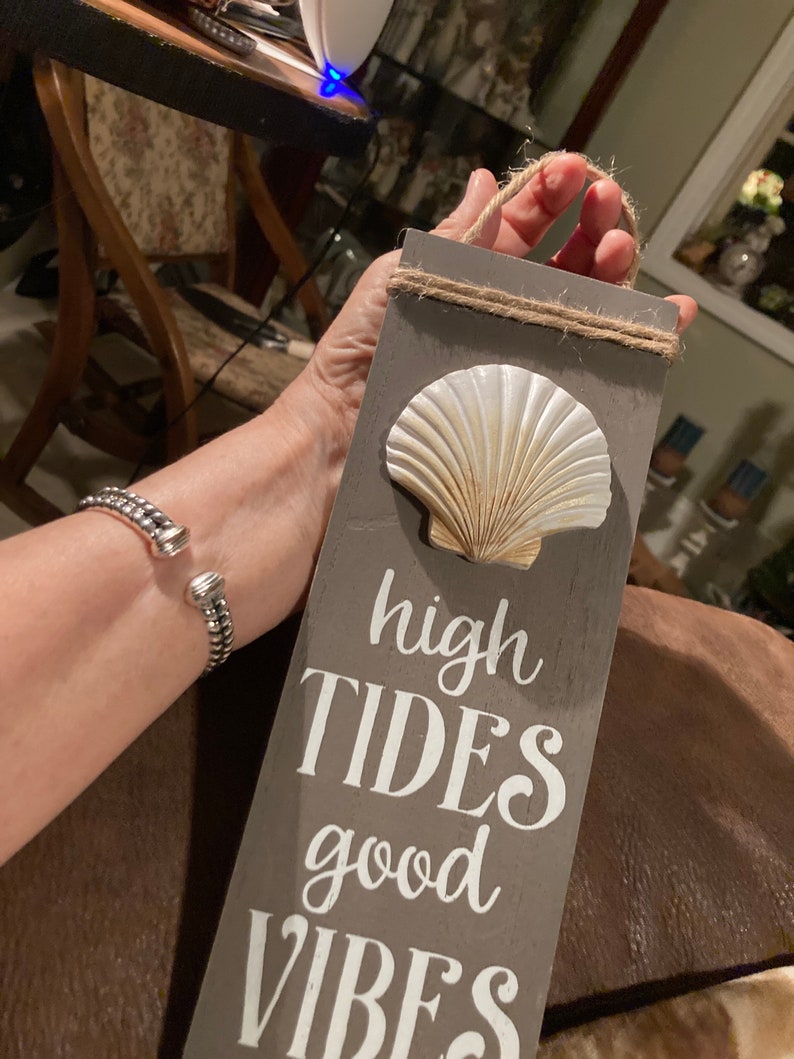 Sea Shell Door Hanger or Wall Decorexcellent - Etsy