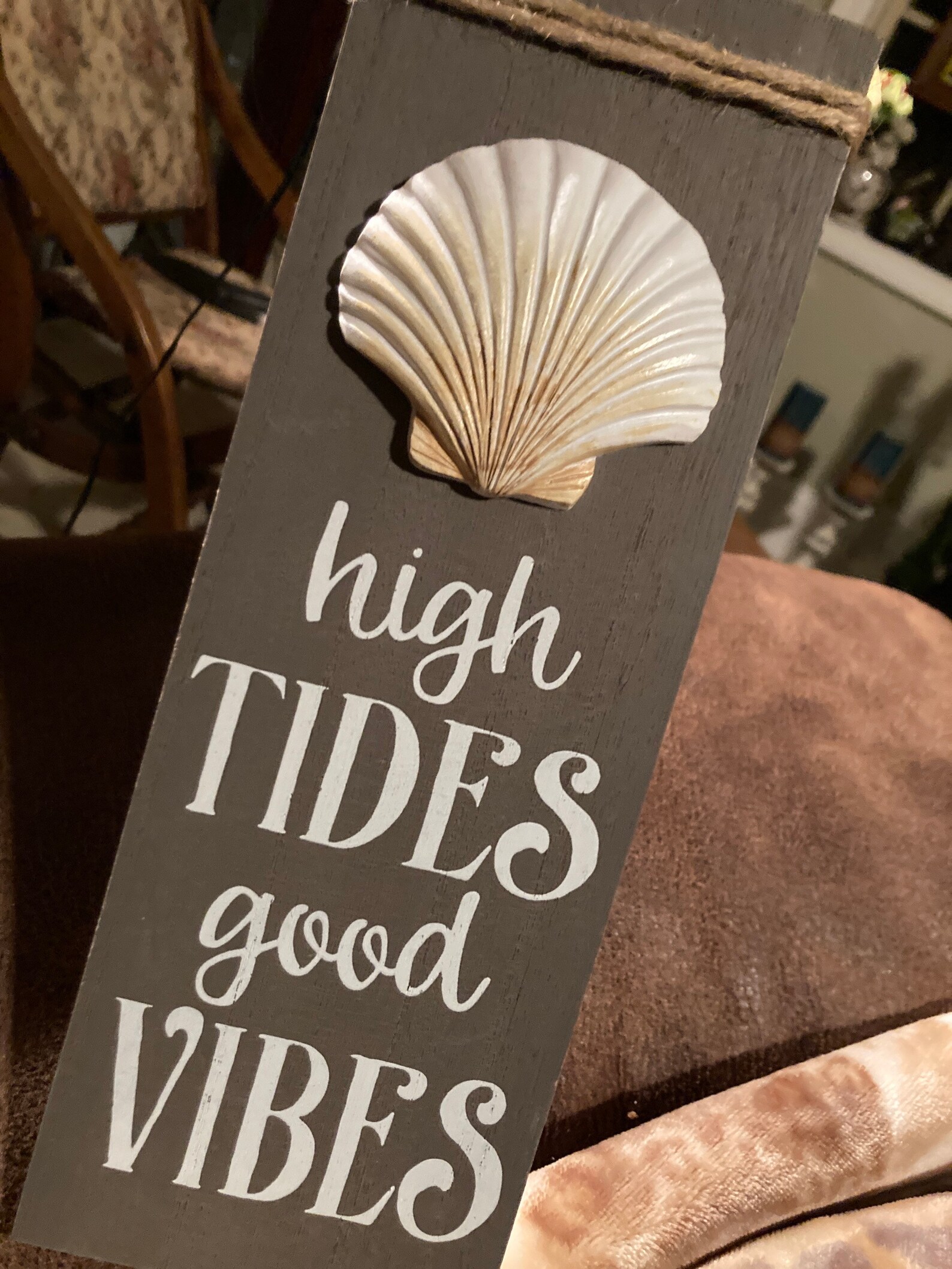 Sea Shell Door Hanger or Wall Decorexcellent - Etsy