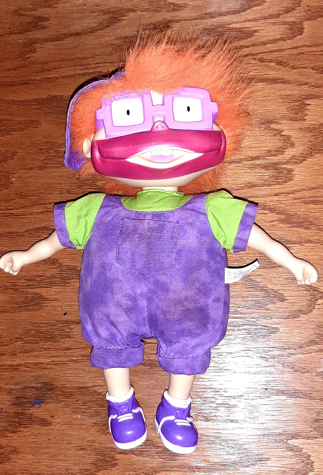 RUGRATS Chuckie Ice Cream Face Plushy 1997 - Etsy