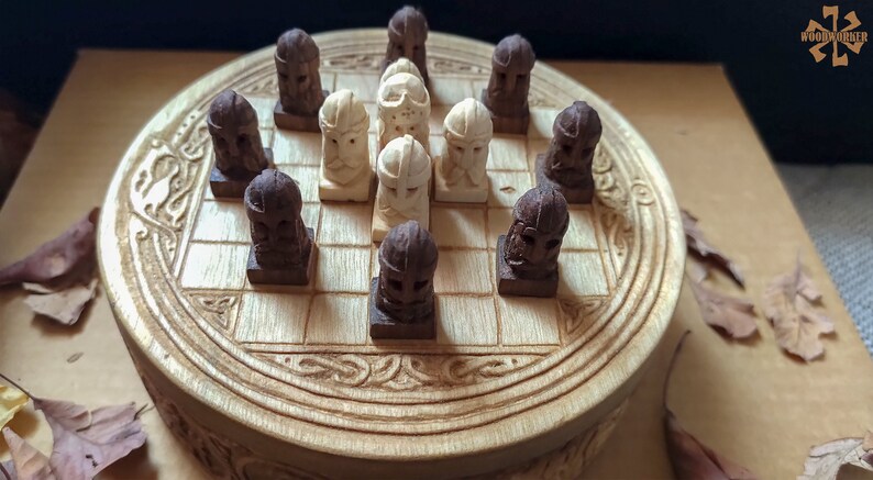 Brandubh Celtic Design Game of Gods Brandubh Old Irish - Etsy