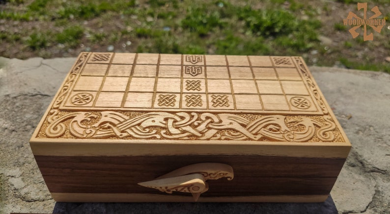 Tablut Vikings VS Oleg of Novgorod Tafl Game Tablut Board - Etsy