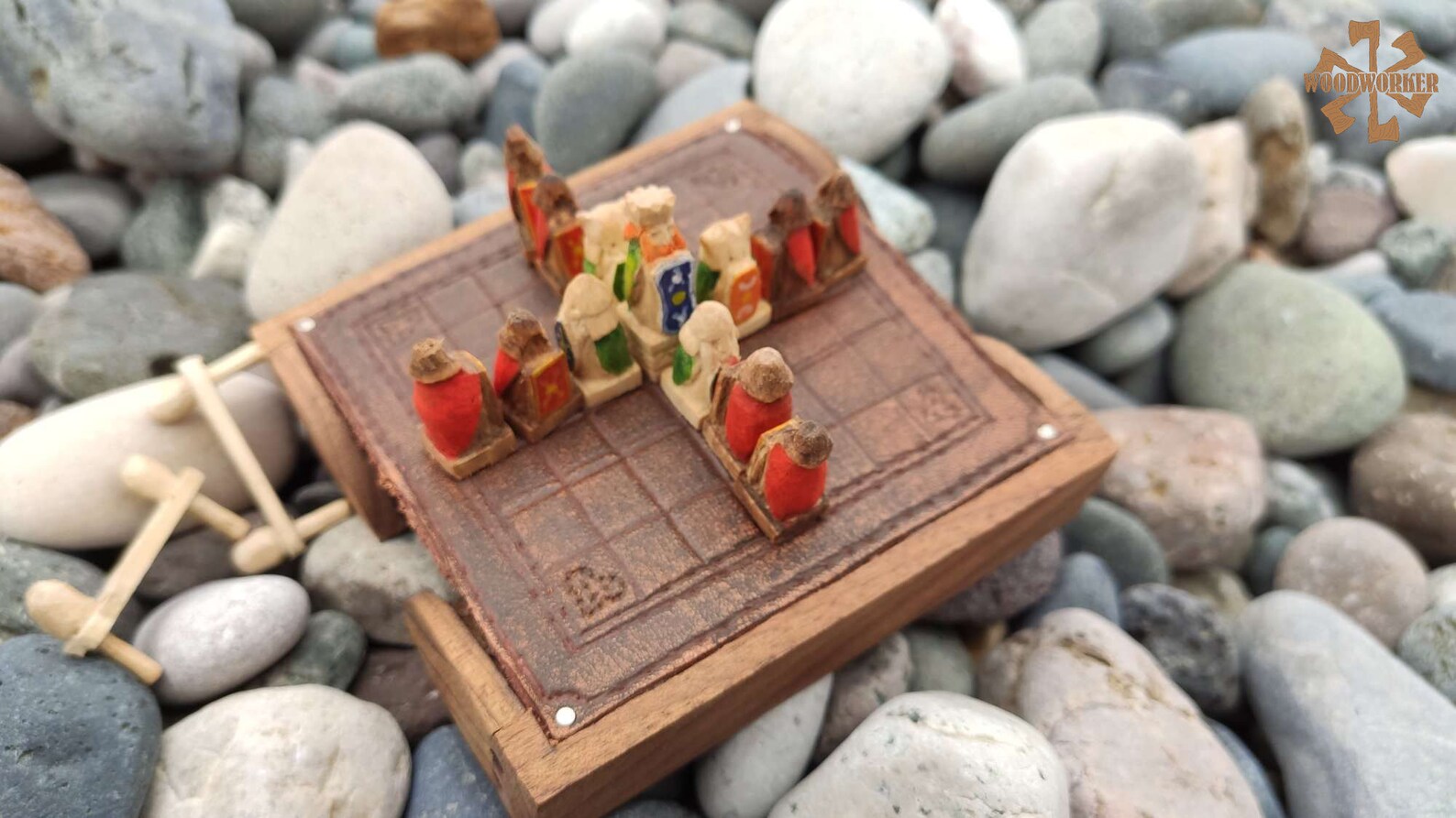 Brandubh Old Irish Board Game Scandinavian Board Game | Etsy