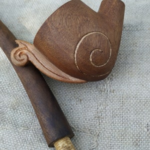 The Hobbit Bilbo's Pipe With Removable Stem, Wooden Handmade Pipe, Pipe ...