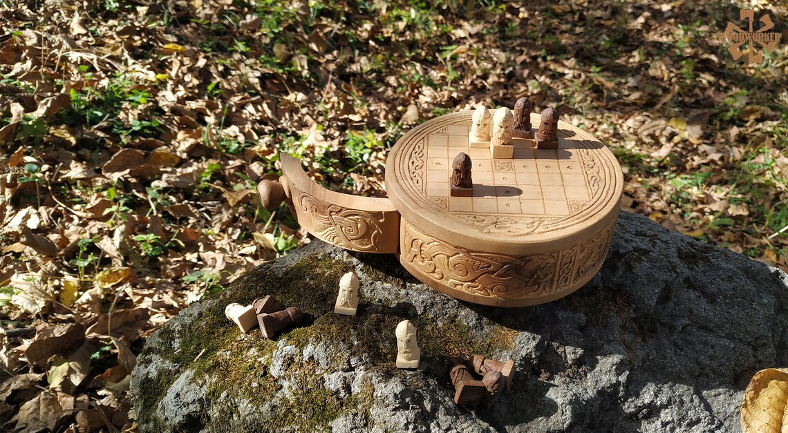 Brandubh Celtic Design Game of Gods Brandubh Old Irish - Etsy