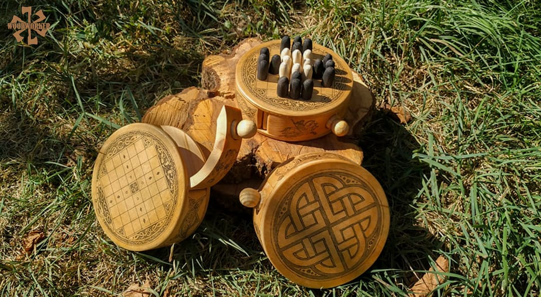 Ard Ri, Ardri - High King, Scottish Tafl Game - Etsy UK