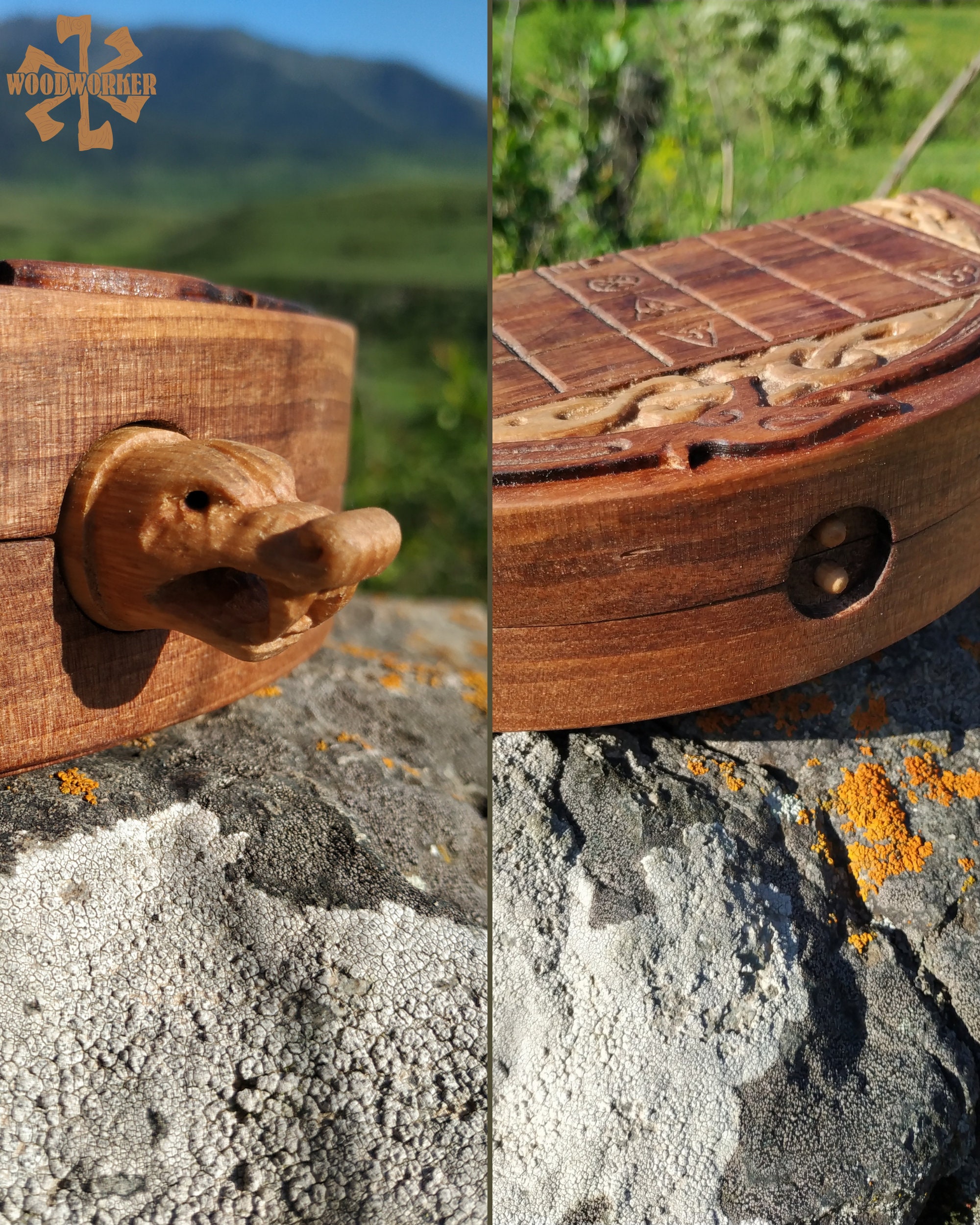Handmade Brandubh Board Game: Norse Gods Vs Celtic Gods - Etsy
