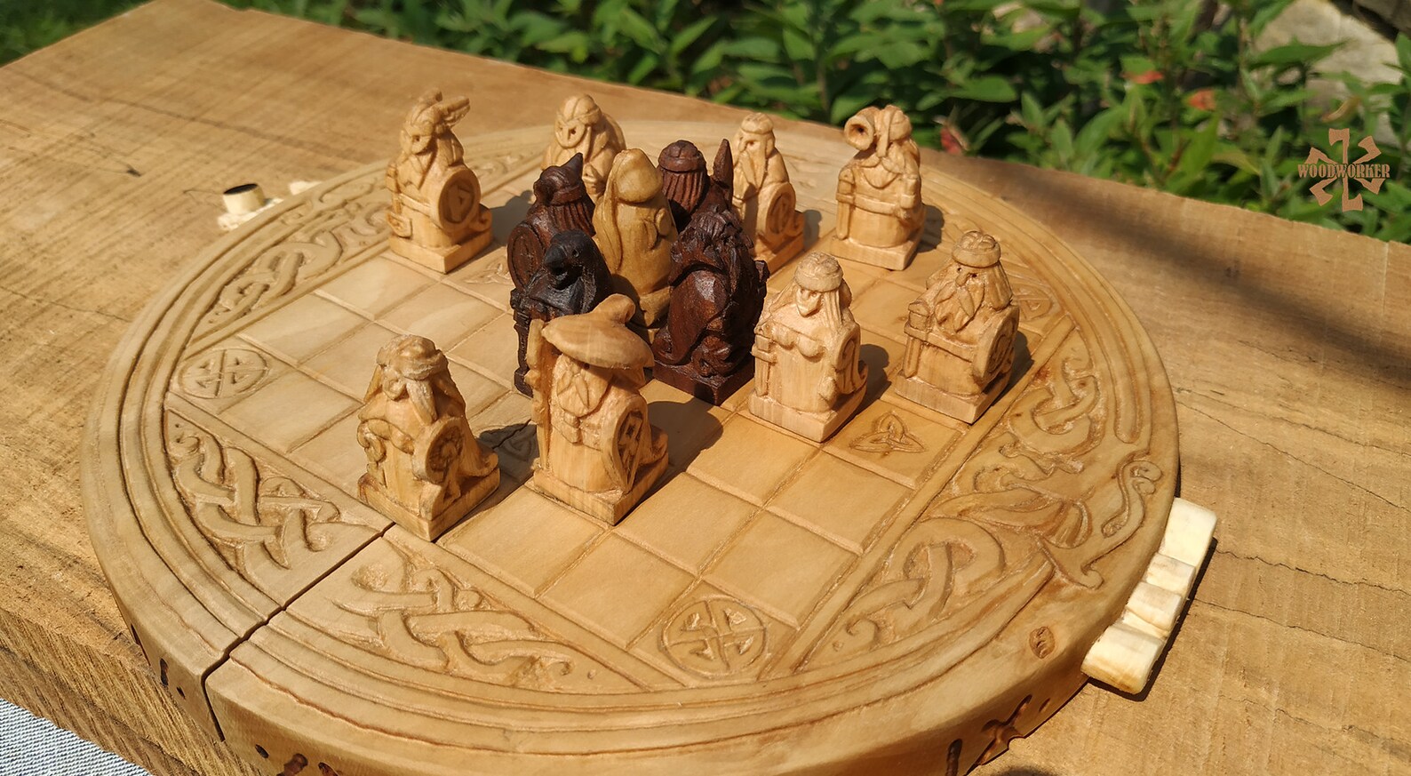 Battlefield of the Gods Brandubh Old Irish Board Game - Etsy