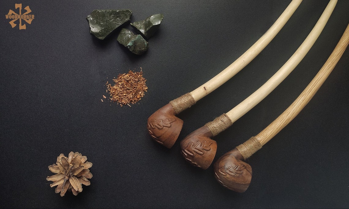 The Hobbit Bilbo's Pipe Wooden Handmade Pipe Bilbo - Etsy