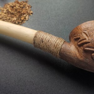 The Hobbit Bilbo's Pipe Wooden Handmade Pipe Bilbo - Etsy