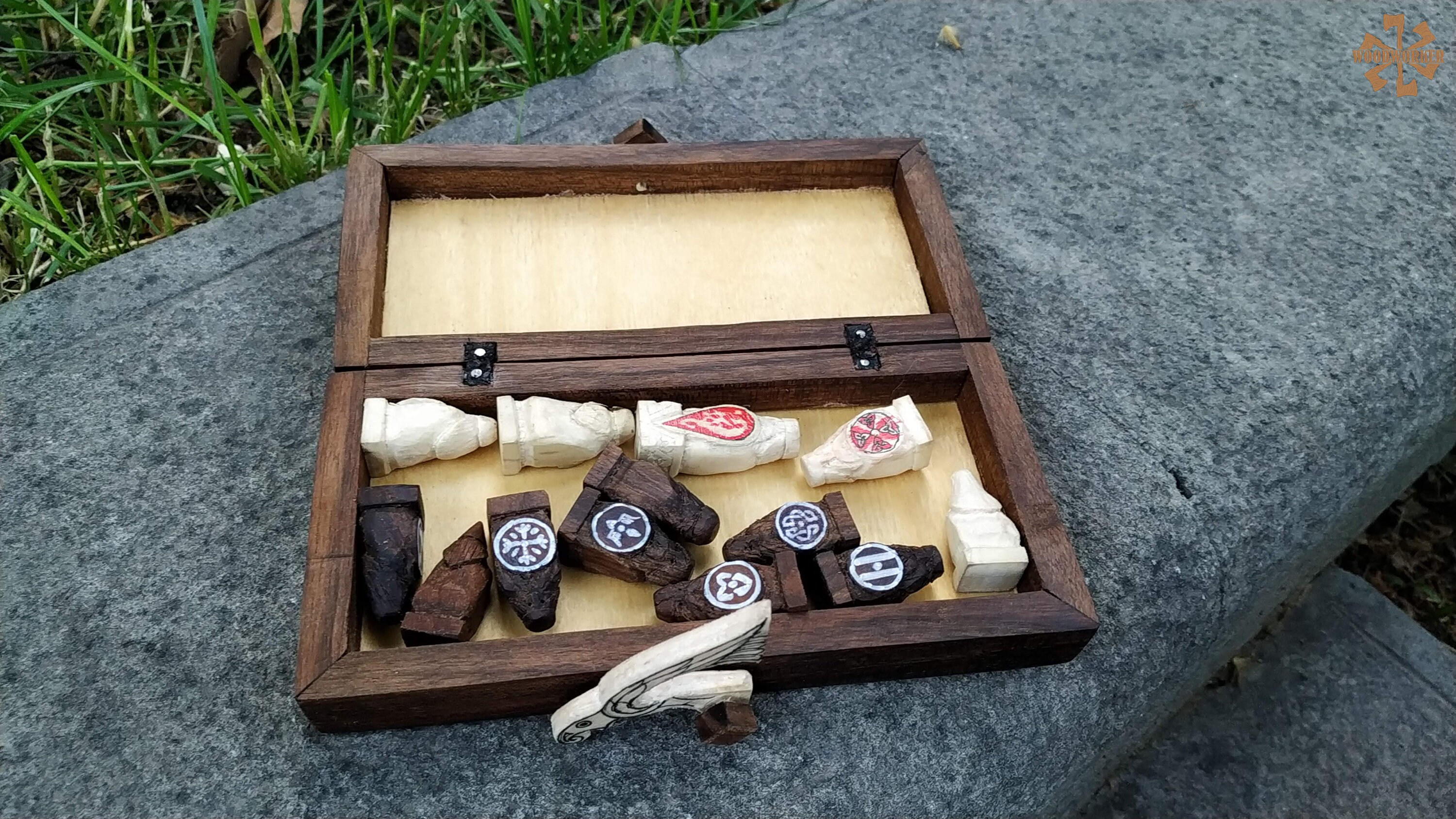 Old Irish Board Game Brandubh Handmade Board Game - Etsy