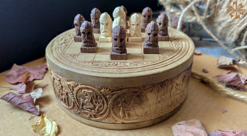 Brandubh Celtic Design Game of Gods Brandubh Old Irish - Etsy