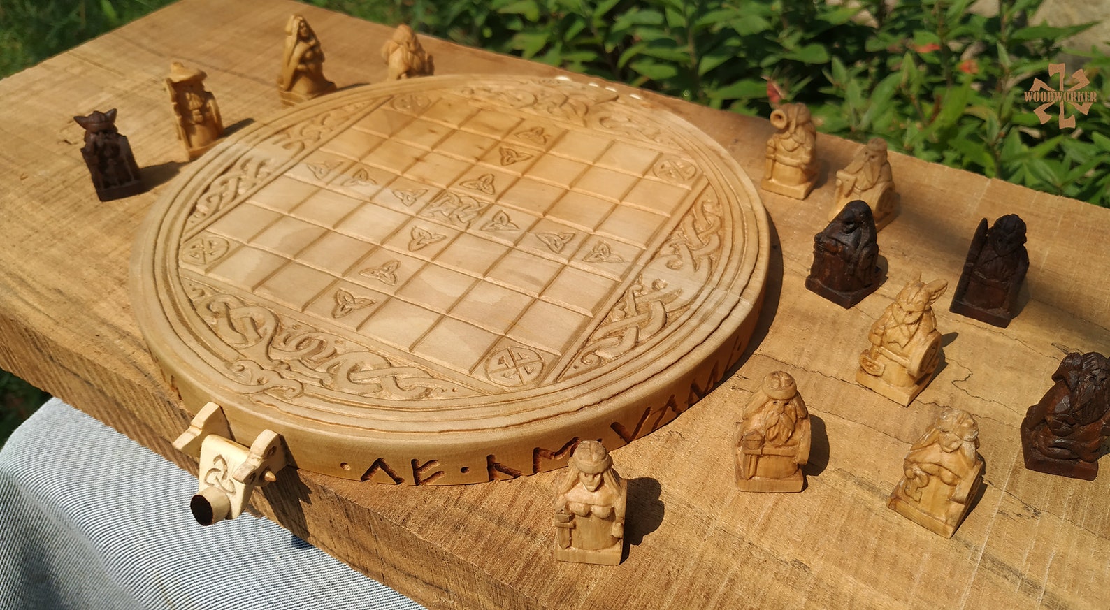 Battlefield of the Gods Brandubh Old Irish Board Game - Etsy