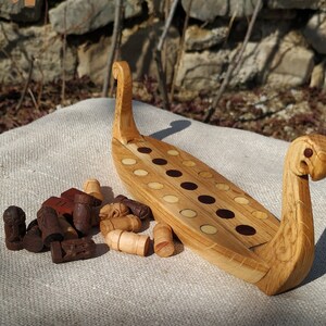 Hand-carved Daldos: an Old Scandinavian Board Game for Your Handmade ...