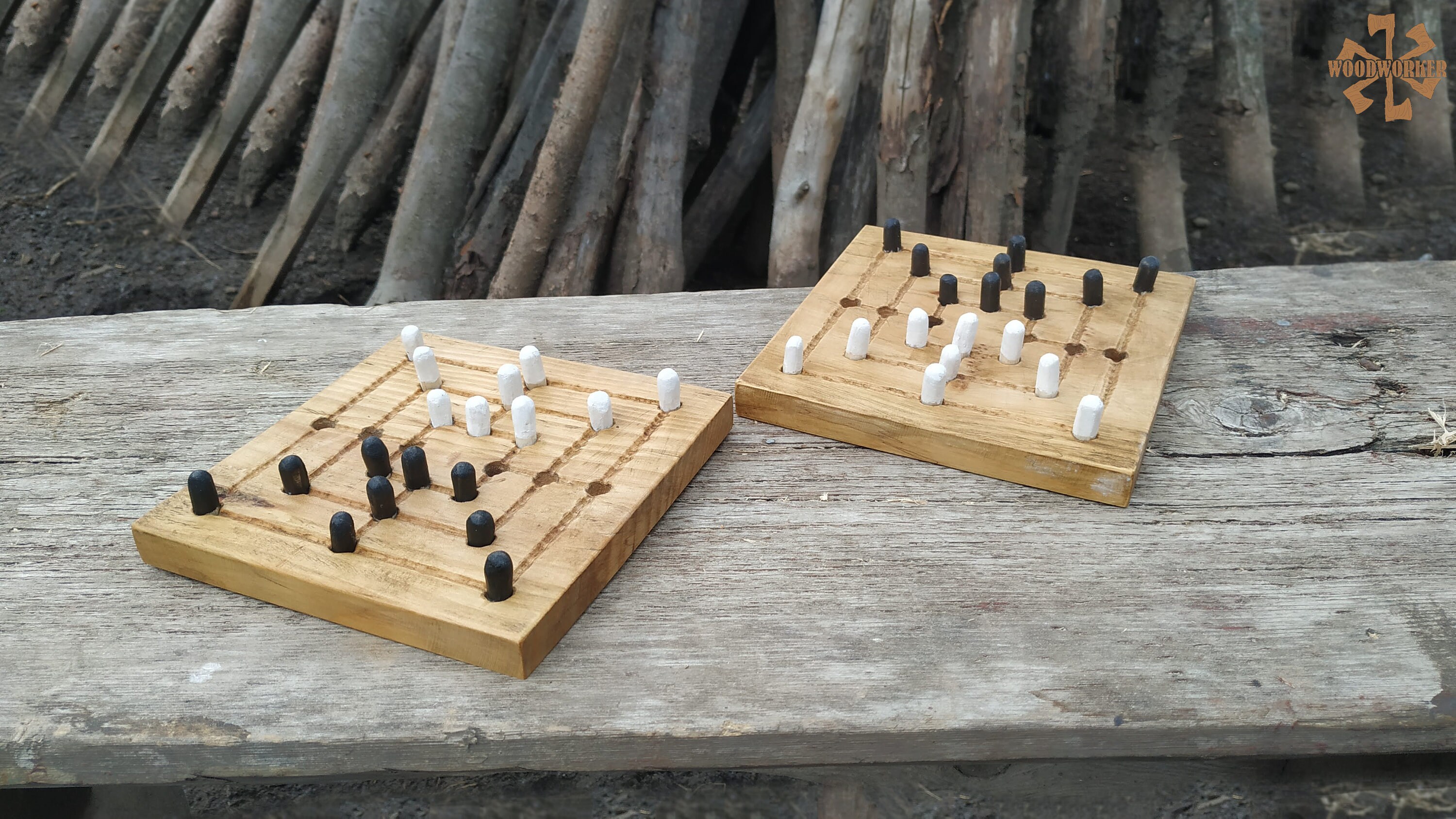 Nine men's Morris Ancient Roman Board Game Mill Board | Etsy