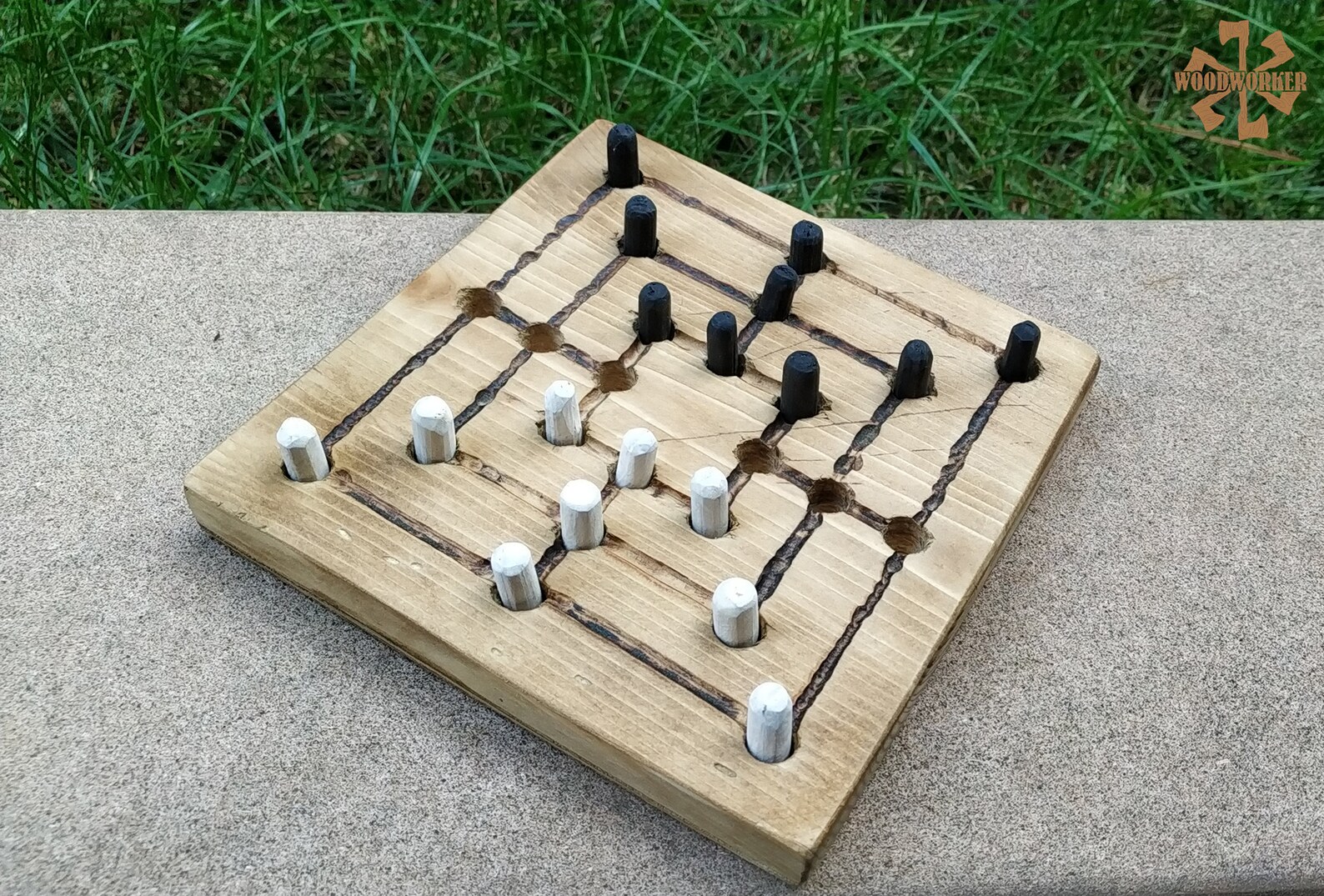 Nine Men's Morris Ancient Roman Board Game Mill Board - Etsy