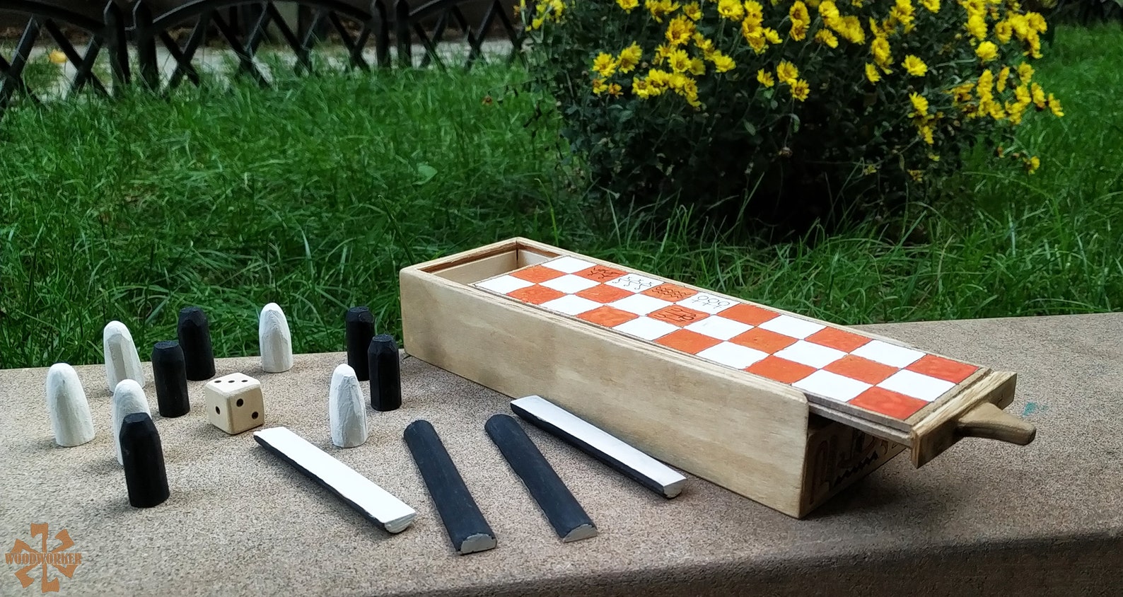 Senet Ancient Egyptian Board Game, Wooden Board Game, Handmade Board ...