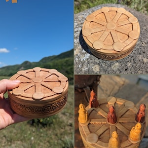 Handcrafted Rota Board Game - Ancient Roman Inspired Strategy Game - Etsy