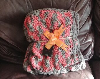 Ardith Handmade Crochet Blanket - Etsy