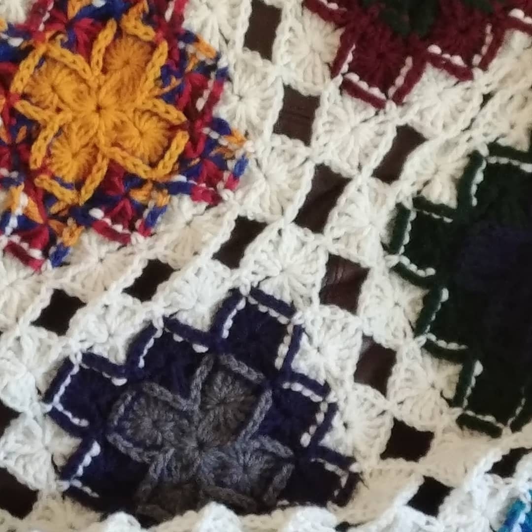 Scrappy Wool-eater Handmade Crochet Blanket/gift/special Occasion ...
