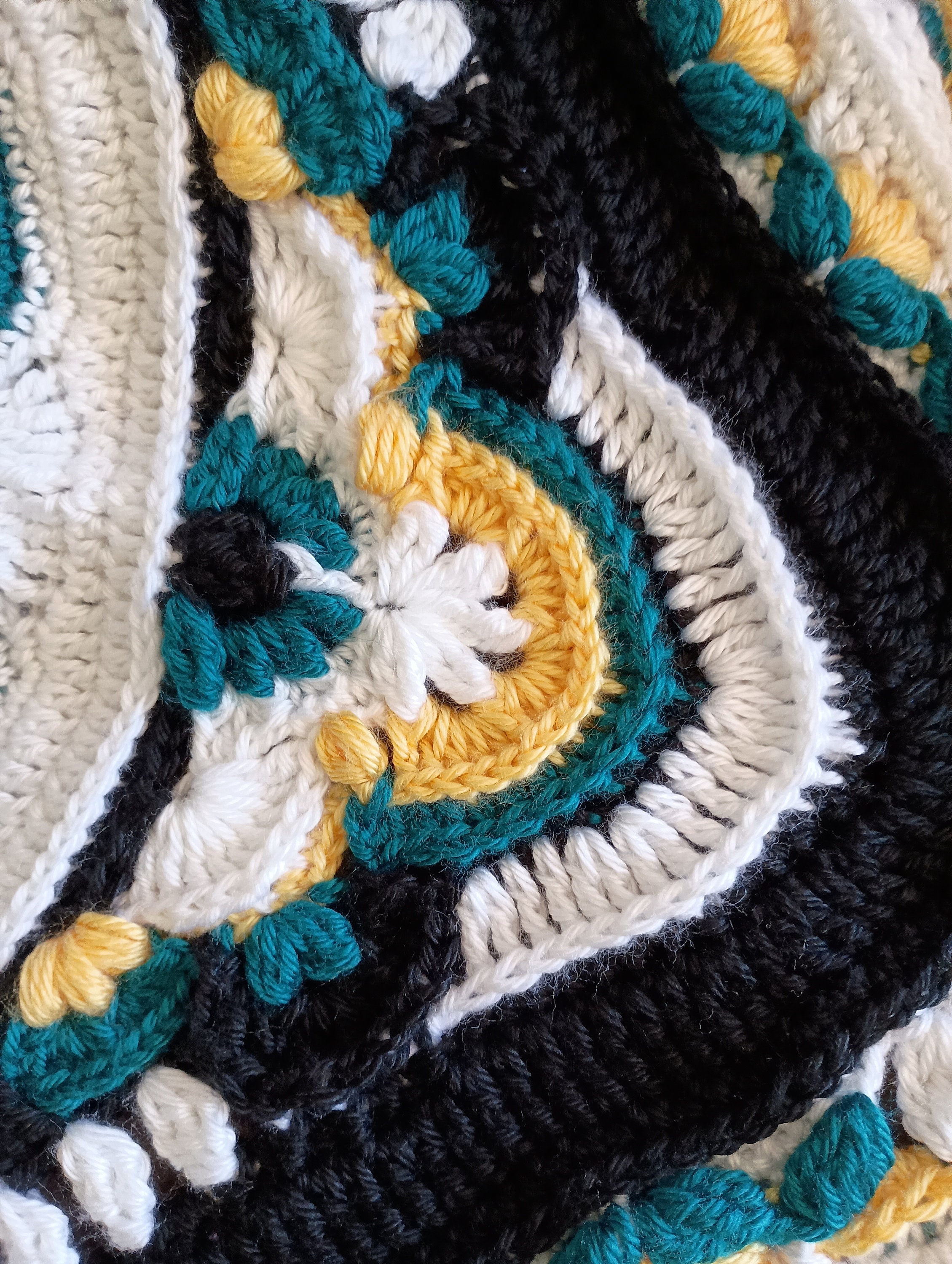 Lotus Handmade Crochet Blanket/gift/special Occasion/home/family - Etsy