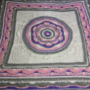 Ardith Handmade Crochet Blanket/gift/special Occasion/family - Etsy