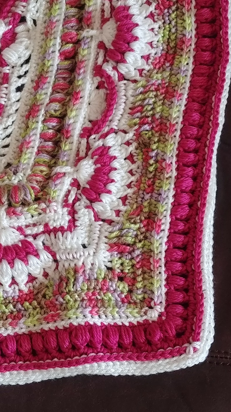 Ardith Handmade Crochet Blanket - Etsy
