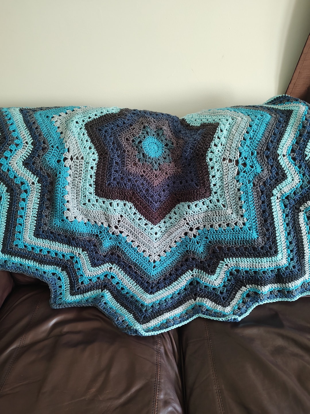 Baby Supernova Handmade Crochet Blanket/gift/special Occasion/family - Etsy