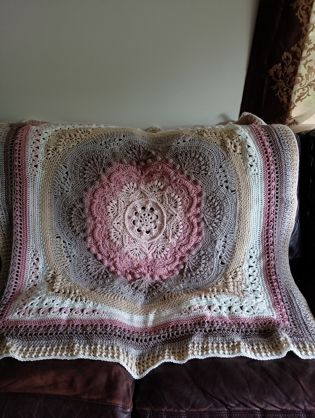 Arcadia Meowth Handmade Crochet Blanket/gift/special Occasion/family - Etsy