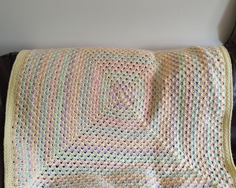 Ardith Handmade Crochet Blanket - Etsy