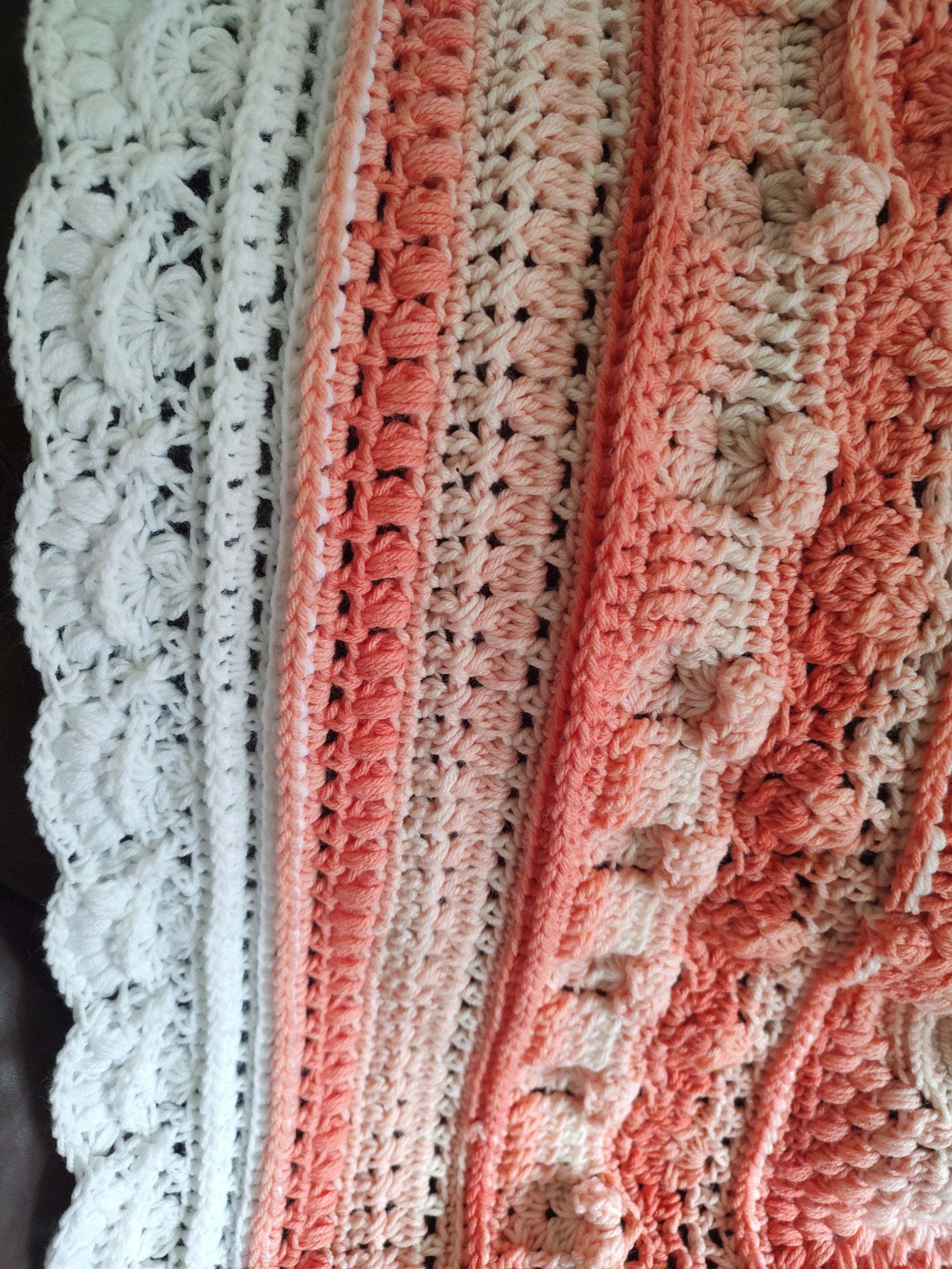 Salmon Mashup Handmade Crochet Blanket/gift/special Occasion/family - Etsy