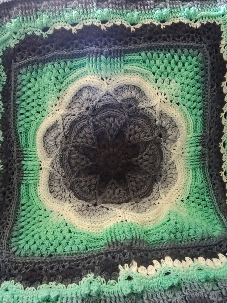 Genie New Beginnings Mashup Handmade Crochet Blanket/gift/special ...