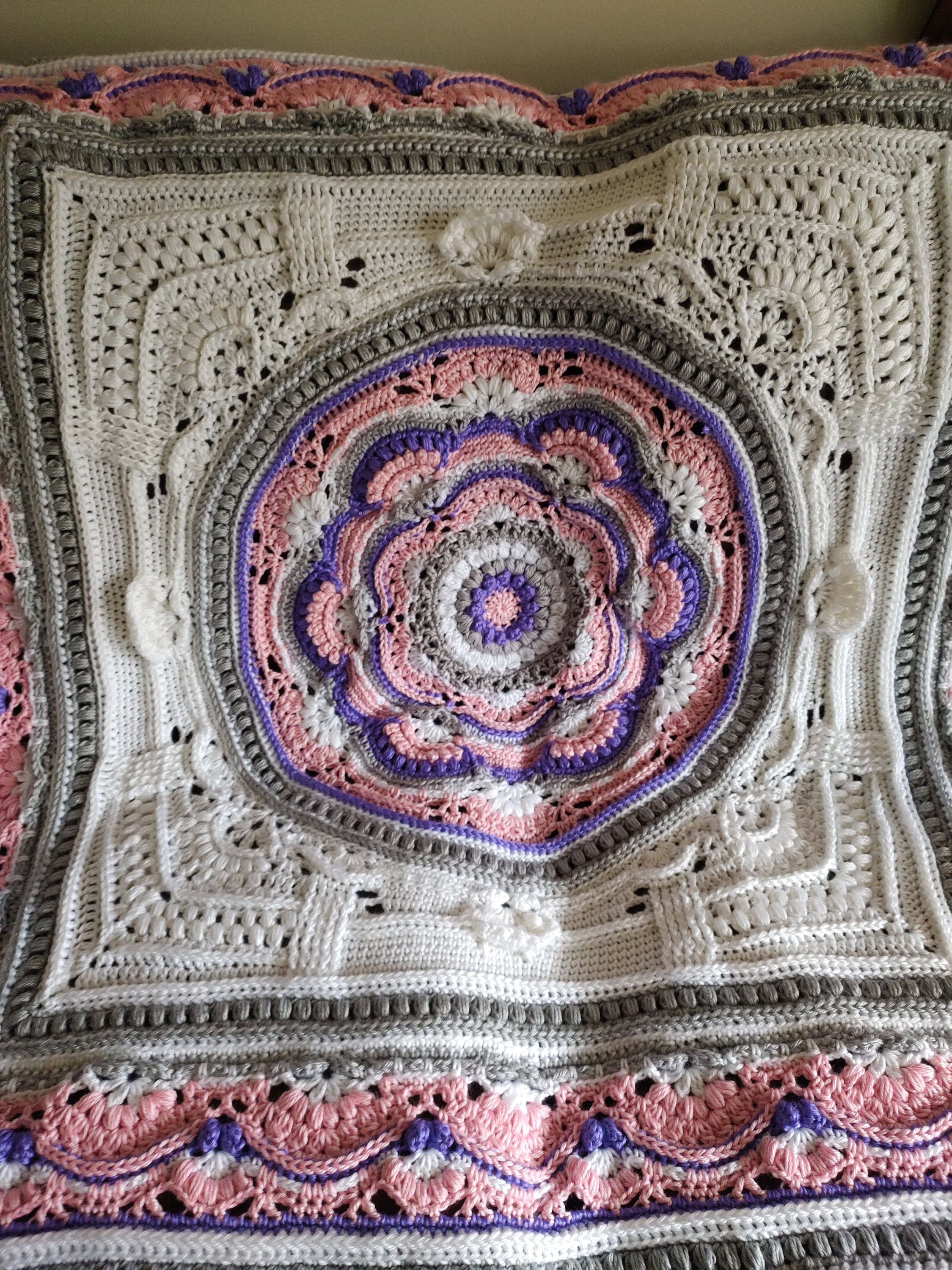 Ardith Handmade Crochet Blanket/gift/special Occasion/family - Etsy