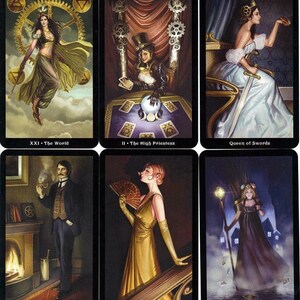 Steampunk Tarot Deck - Etsy