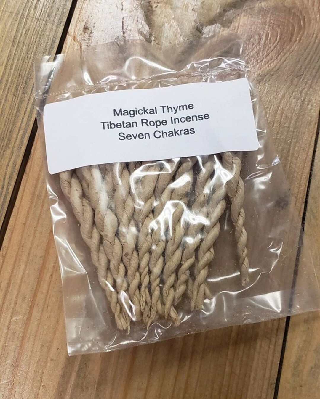 Tibetan Rope Incense Seven Chakra - Etsy