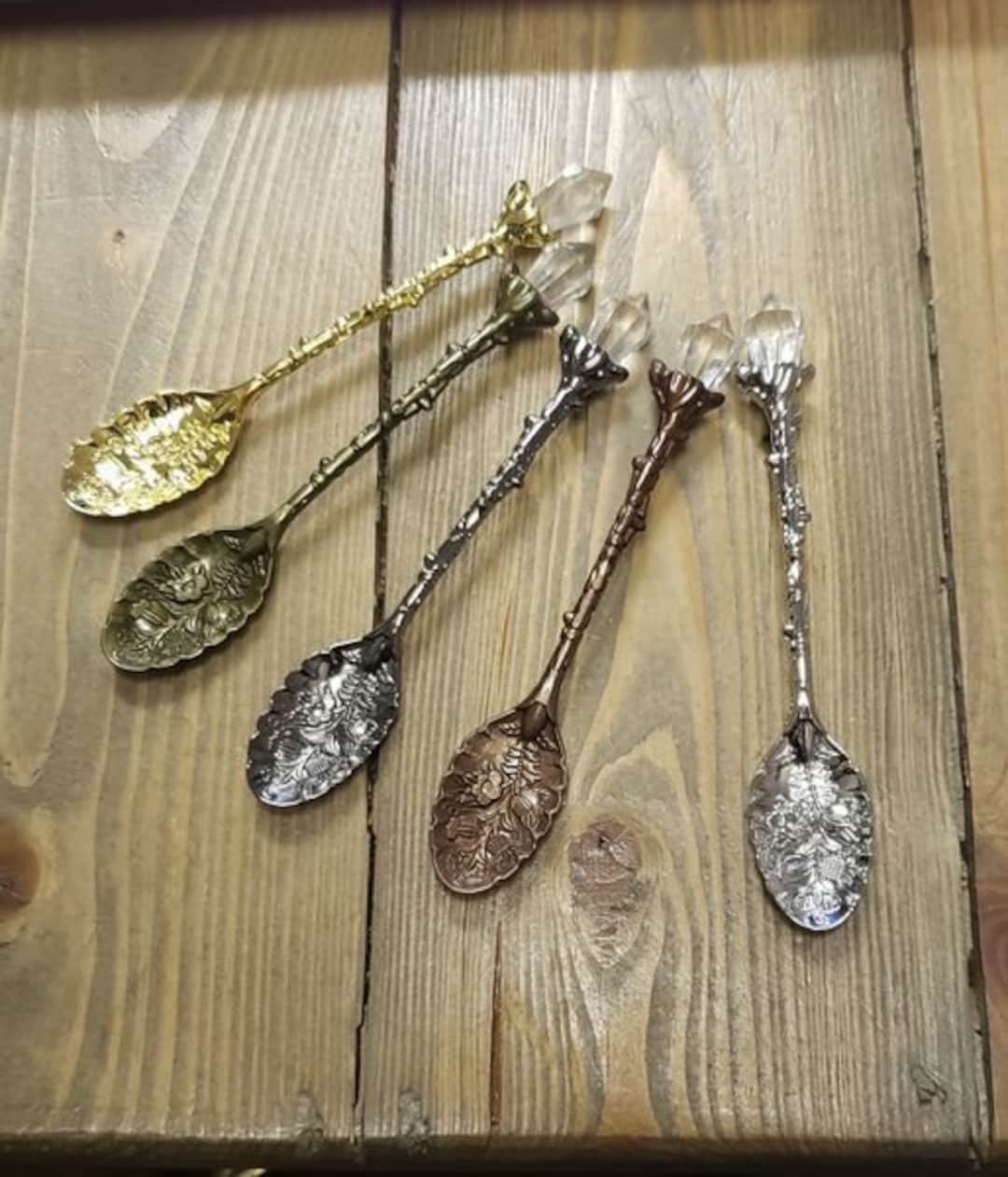 Crystal Tip Spoon - Etsy