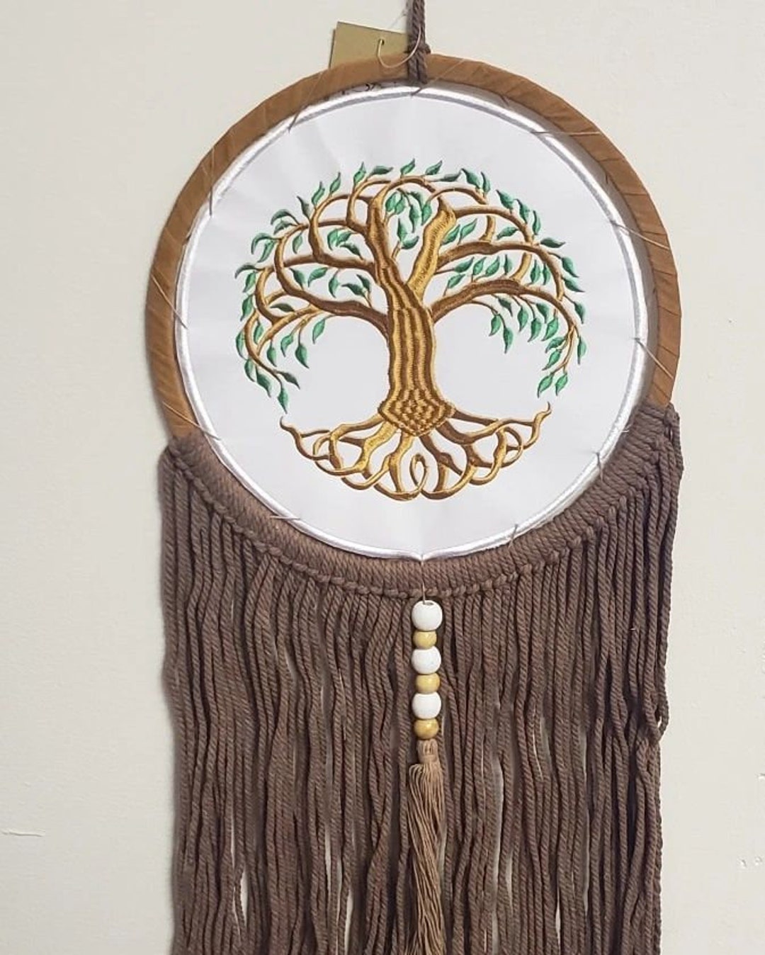 Embroidered Wall Hanging Tree of Life - Etsy