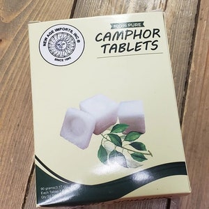Camphor Tablets - Etsy