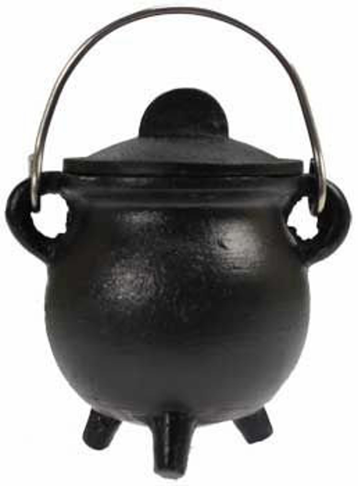 3 Plain Pot Belly Cauldron W/ Lid - Etsy