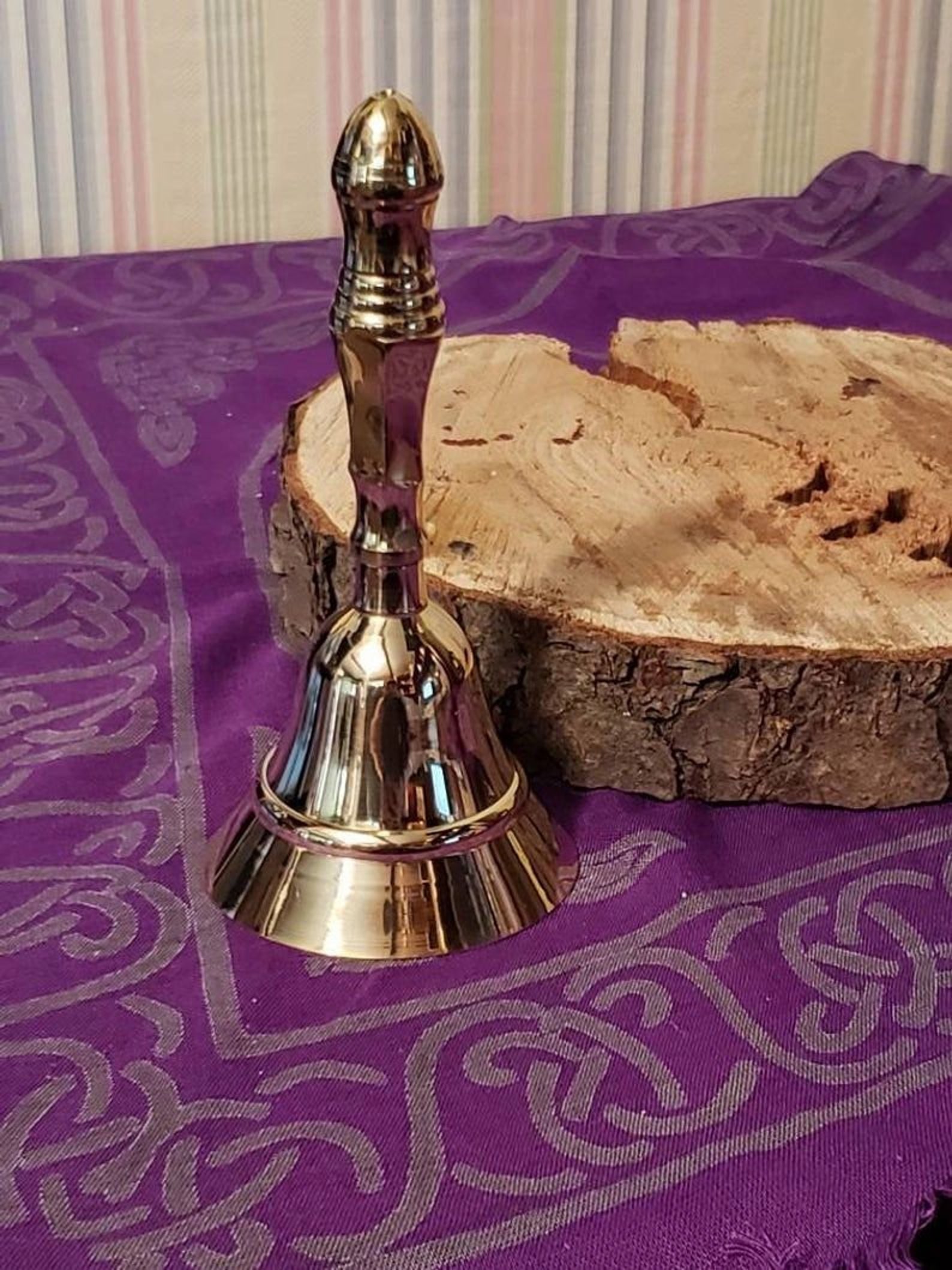 Brass Ritual Bell - Etsy