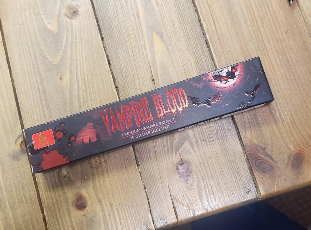 Sonavi Vampire Blood Incense Sticks - Etsy
