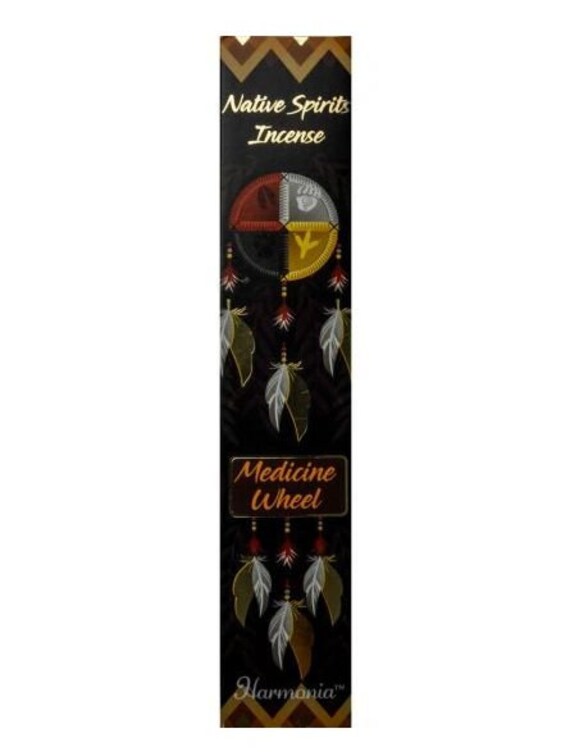 Native Spirits Medicine Wheel Stick Incense | Etsy