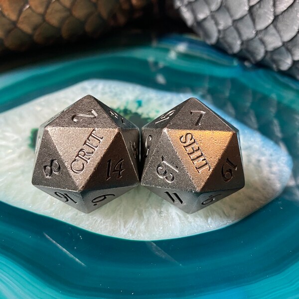 Solid Silver Dice - Etsy